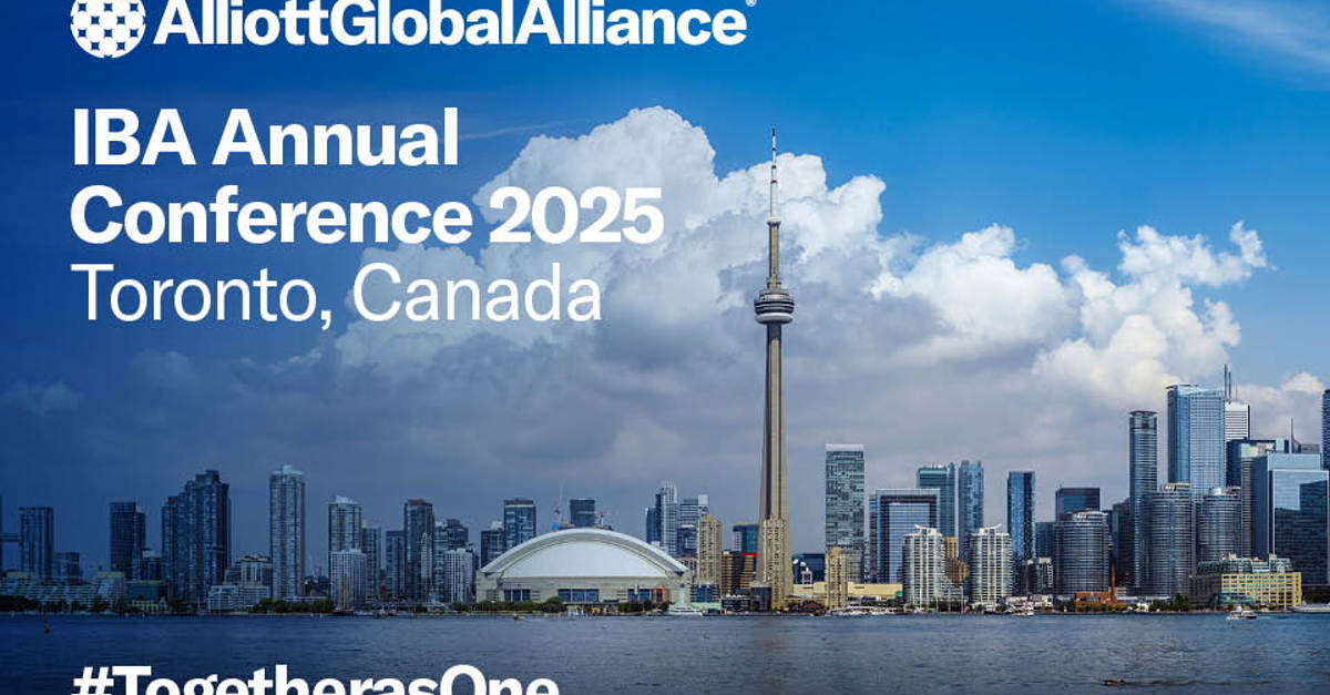 Alliott Global Alliance Supports IBA Toronto 2025