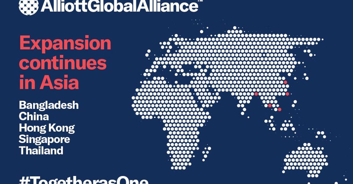 Alliott Global Alliance continues legal expansion in Asia