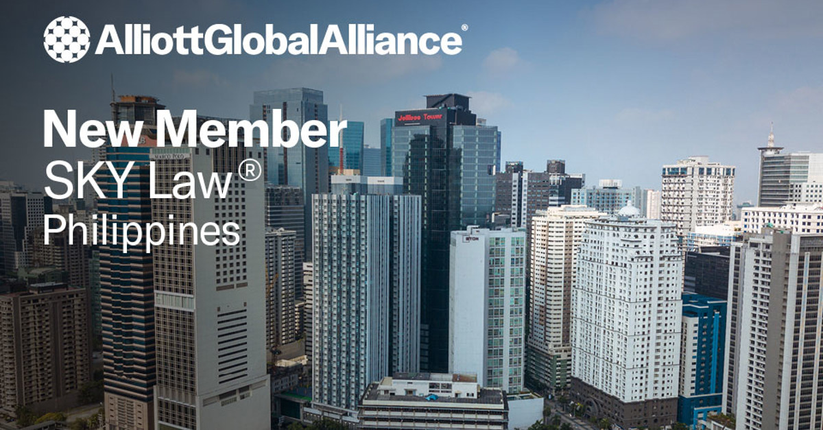 SKY Law appointed to represent Alliott Global Alliance in the Philippines