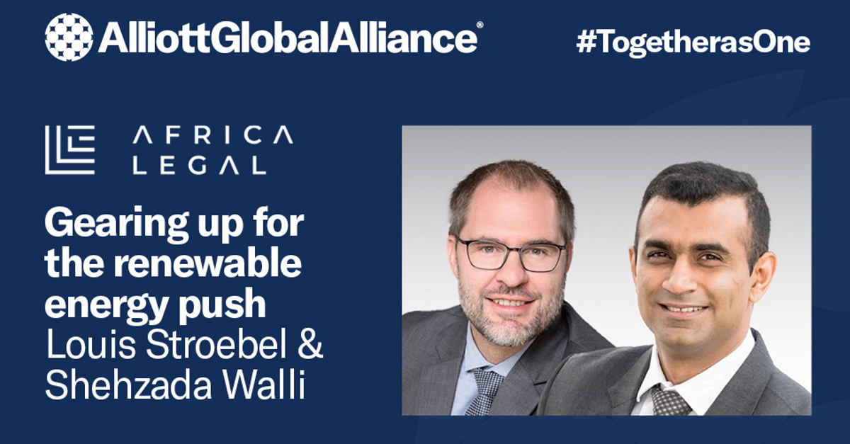 Gearing up for the renewable energy push