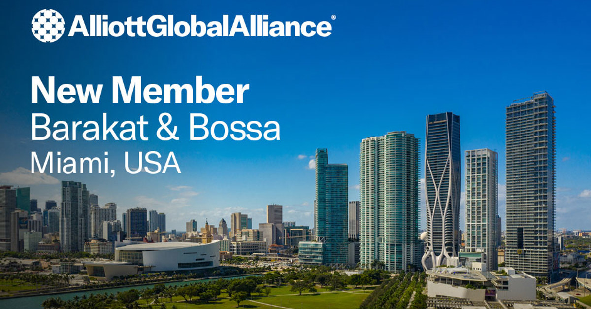Miami law firm Barakat & Bossa joins Alliott Global Alliance