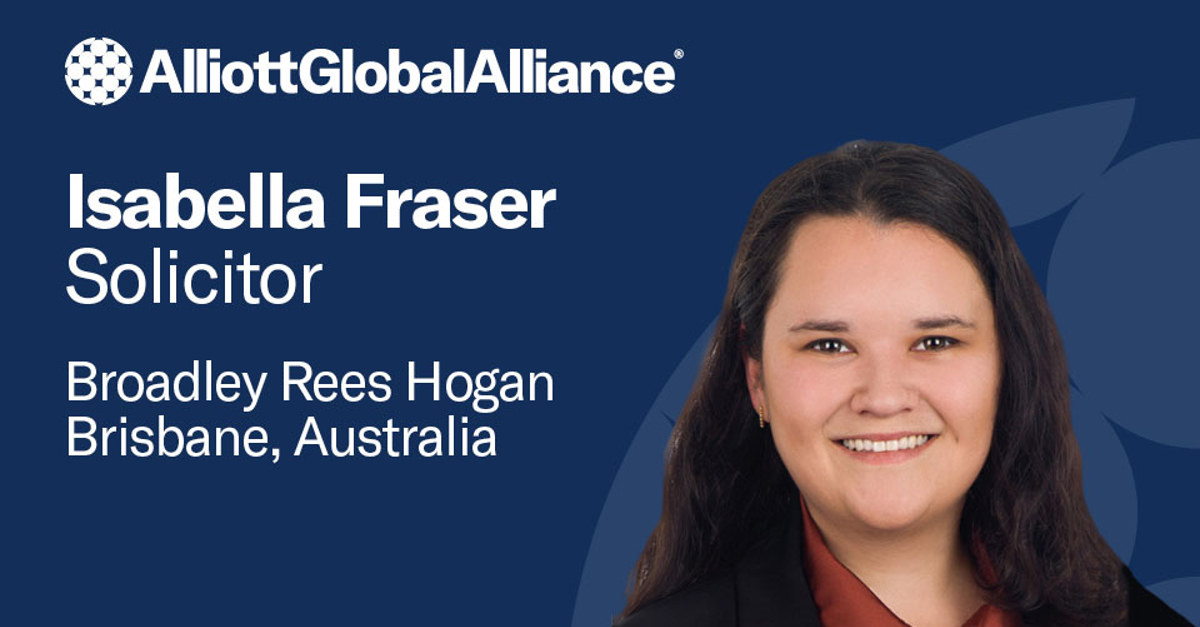 Q&A with Isabella Fraser, Solicitor at Broadley Rees Hogan
