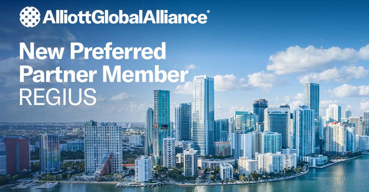 Strategic Financing Partner Regius LLC joins the Alliance