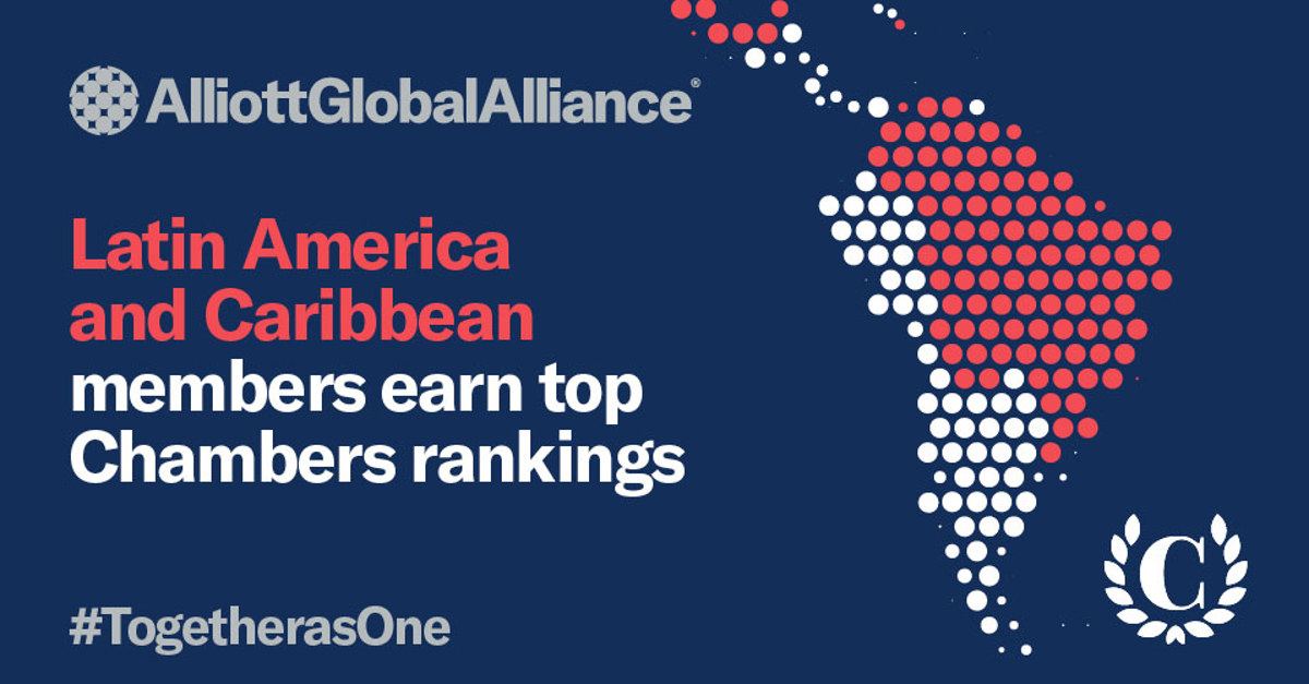 Latin America & Caribbean members earn top Chambers rankings