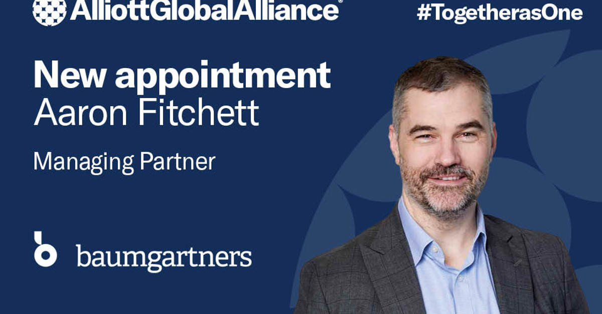 Aaron Fitchett appointed Managing Partner of Baumgartners