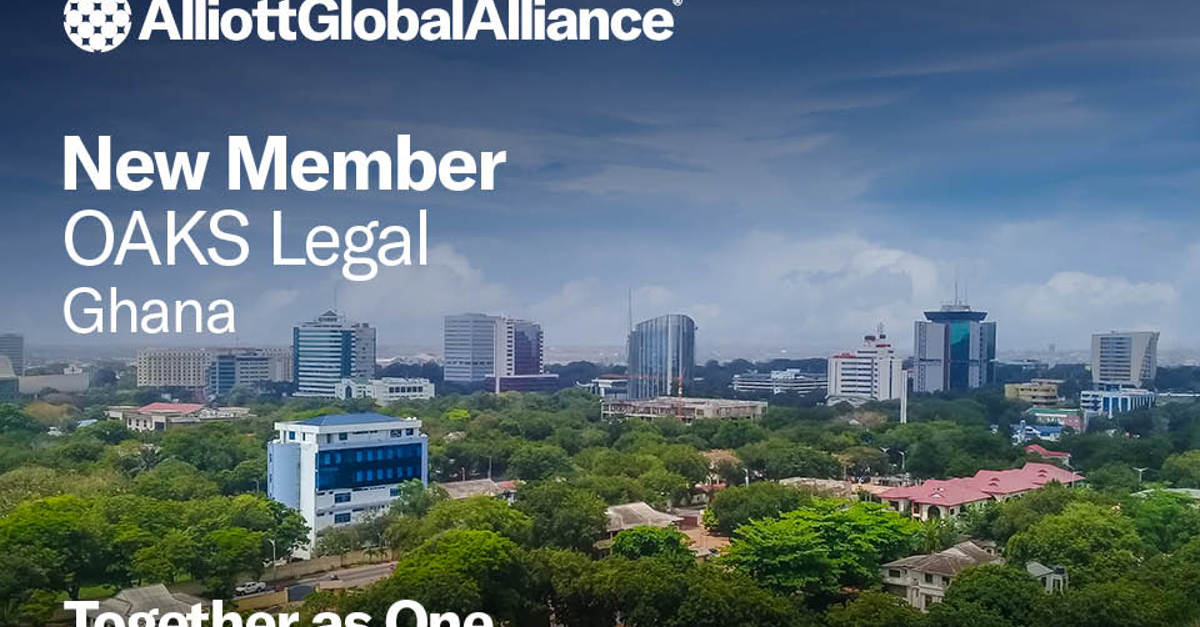 OAKS Legal Joins Alliott Global Alliance in Ghana